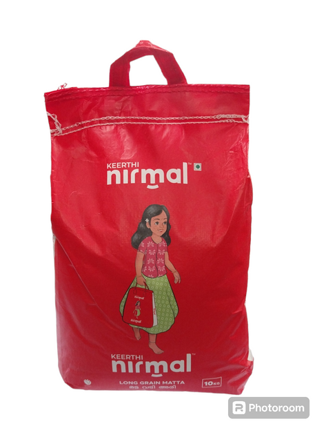KEERTHI NIRMAL LONG GRAIN MATTA 10KG | MalabarDirect