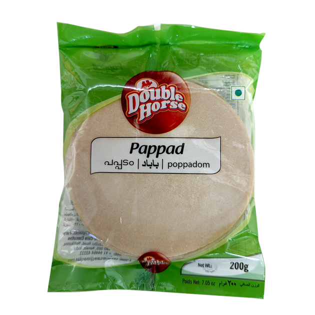 Double horse Pappad 200gm | MalabarDirect